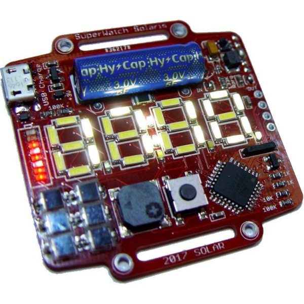 Energy Harvesting Wristwatch Uses A Versatile Photodiode Hackaday