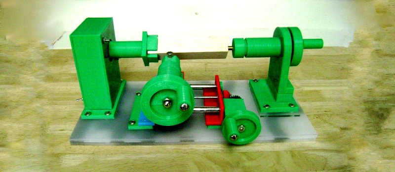 Hackaday Prize Entry: 3D Printed Mini-Lathe | Hackaday