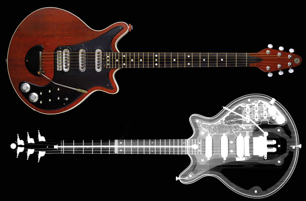The Red Special: Brian May’s Handmade Guitar | Hackaday