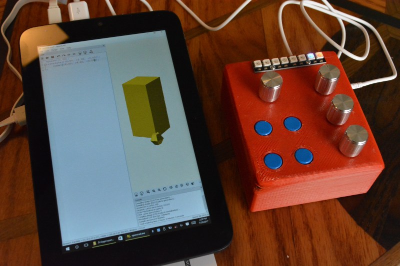 11-openSCAD-controll-box | Hackaday