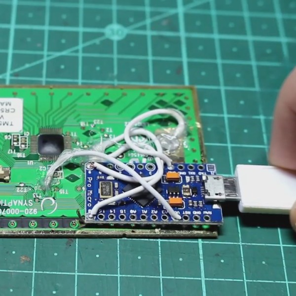 Raspberry Pi Trackpad From Salvaged Trackpad Plus Arduino Hackaday