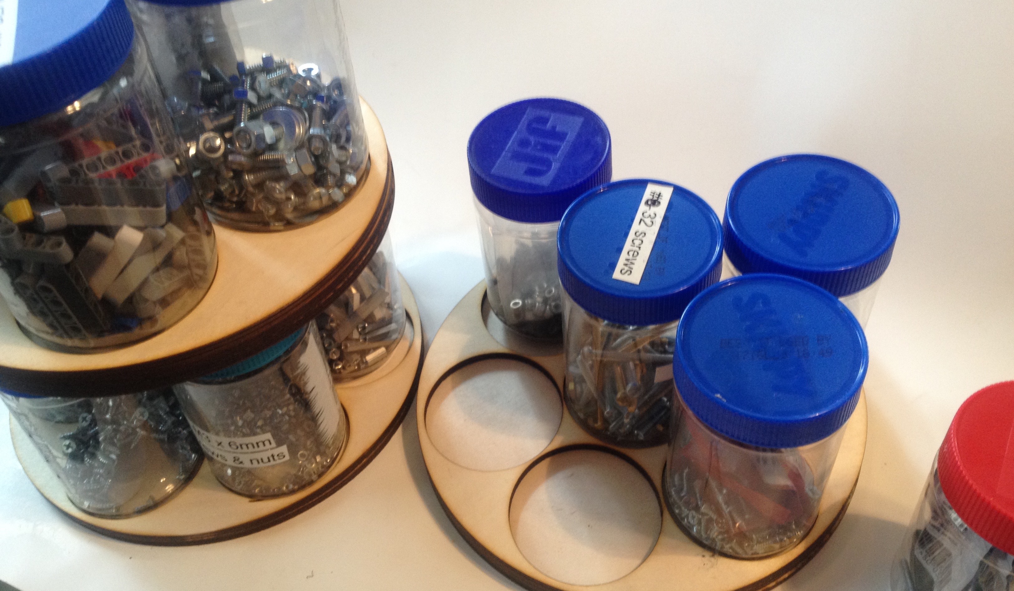 Modular Storage With Peanut Butter And Lasers | Hackaday