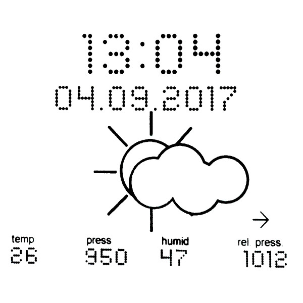 An Arduino Weather Station With An E Ink Display Hackaday