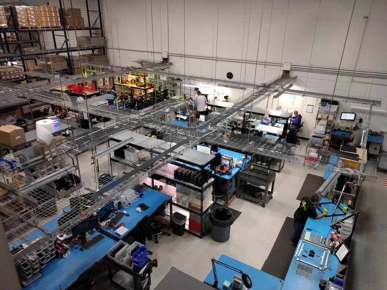 Lulzbot-the-assembly-floor | Hackaday