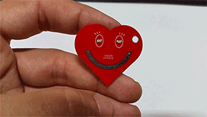 Surprise Your Loved One With A Heart Keychain | Hackaday