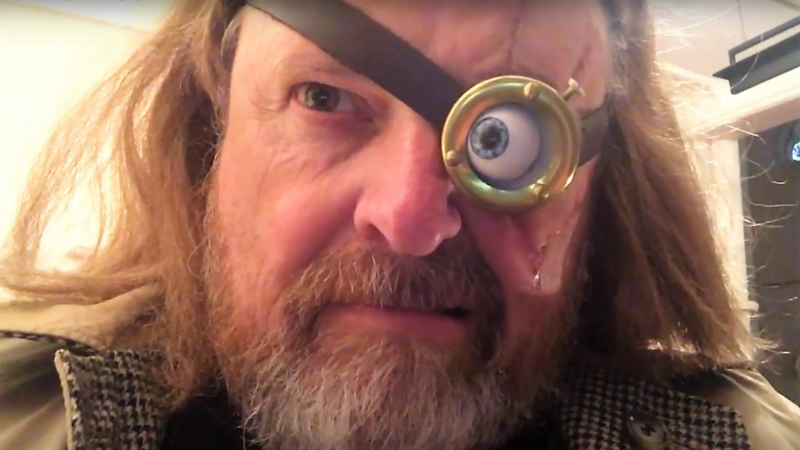 Servo-Controlled Eyeball Makes A Muggle Moody | Hackaday