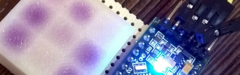 UV Sensitive Filament As A Persistent Display | Hackaday