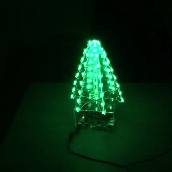 A Clear Christmas Tree Means More Lights! | Hackaday