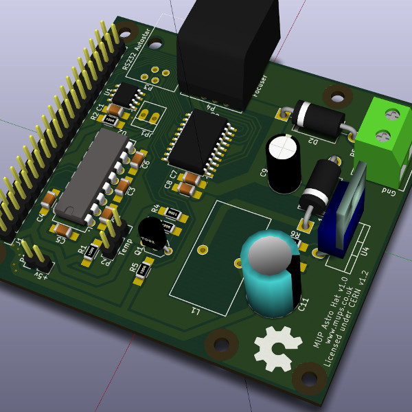 Astro Cat Raspberry Pi Telescope Controller Hackaday 8056