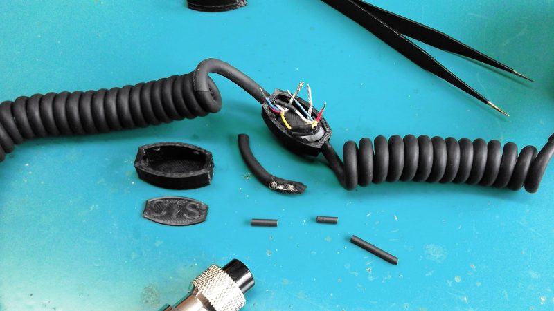 Repairs You Can Print: Fixing A Rat-Attacked Mic Cord | Hackaday