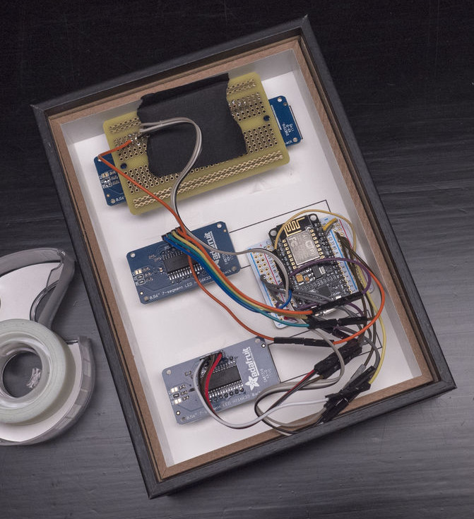 Count Your Fans With This Stylish ESP8266 Display | Hackaday