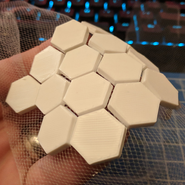 The Latest 3D Printed Fad: Flexible Armor And Pangolin Cosplay | Hackaday