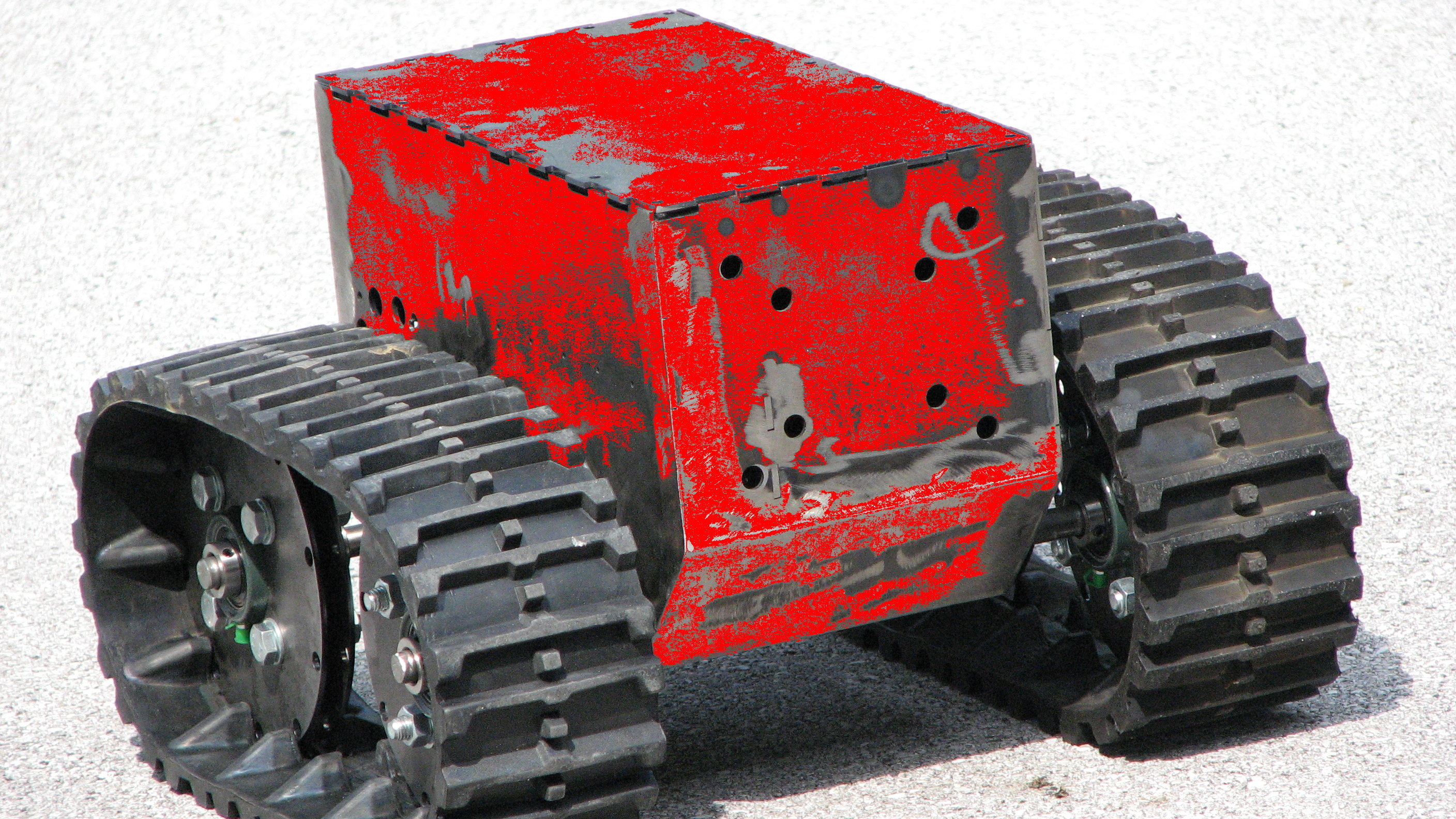 TrackRobot Sports Welded Steel, Not Plastic | Hackaday