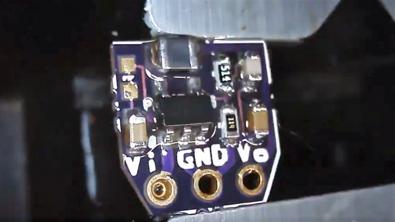 A DIY 5V-3V Switching Converter In The Space Of A TO-220 Package | Hackaday
