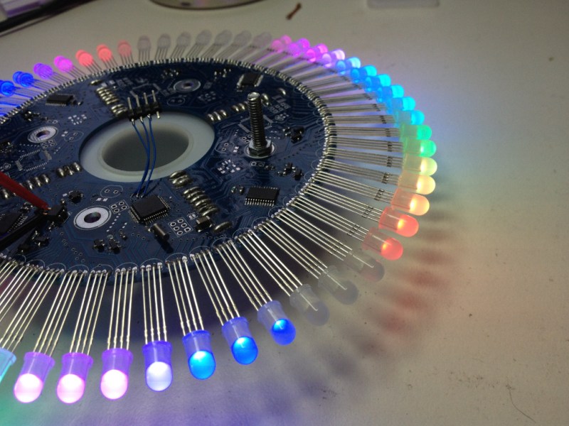 Led Ring Clock | Hackaday