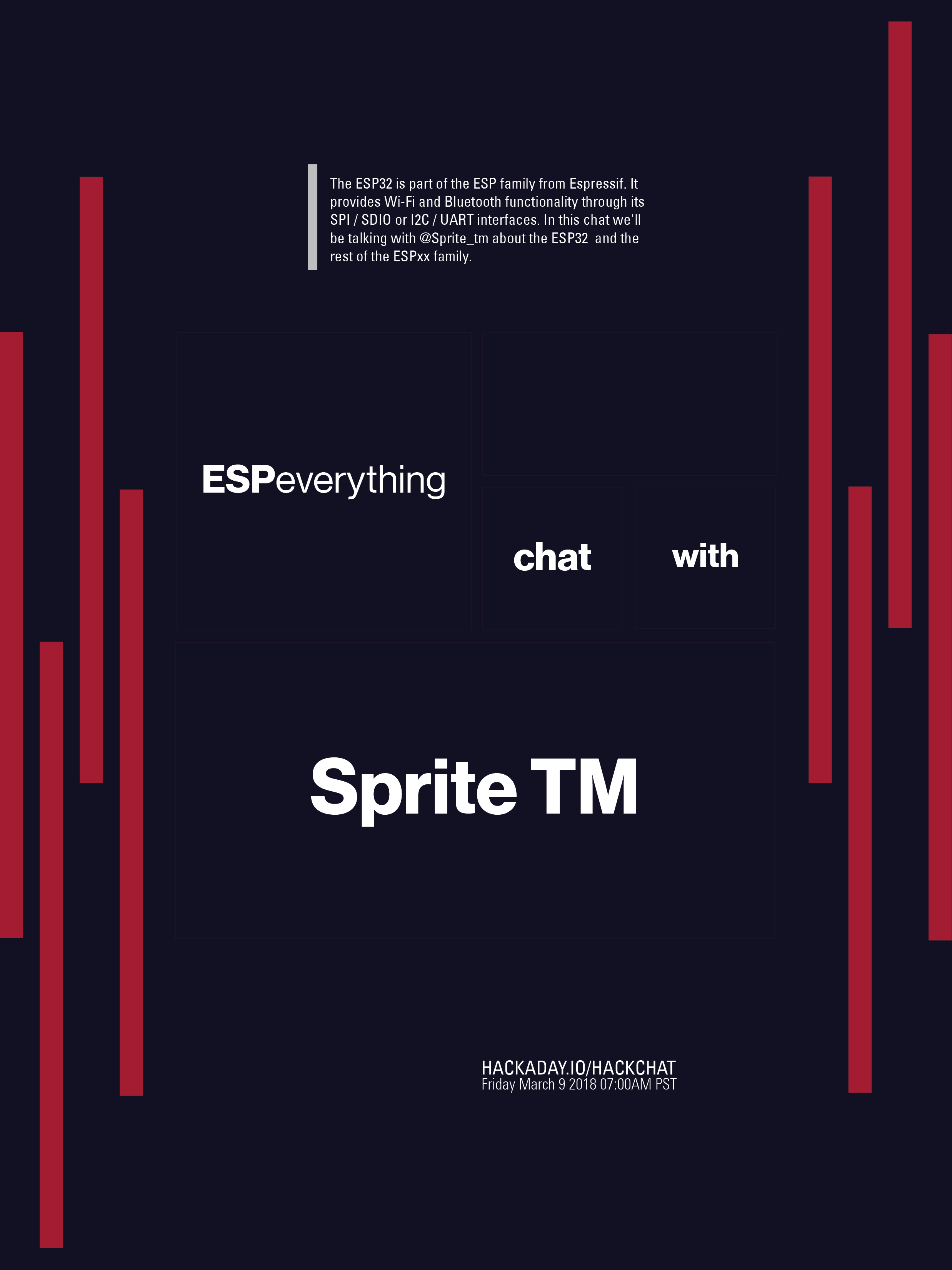Friday Hack Chat: Everything About The ESP | Hackaday