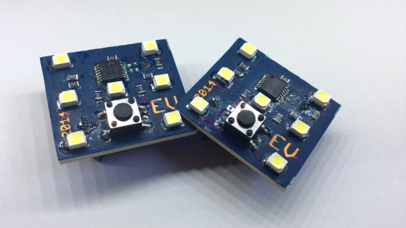 Making Fancy Dice PCBs At Home | Hackaday
