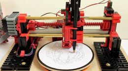 A Polar Coordinate CNC Plotter Even Descartes Could Love Hackaday