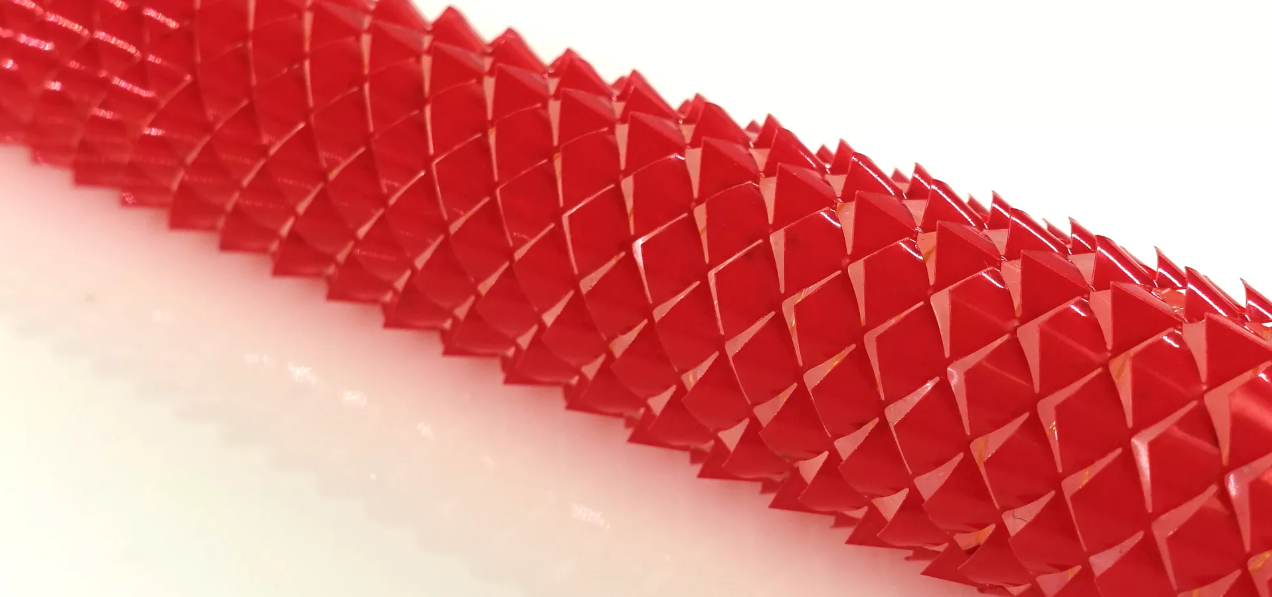 Papercraft-Inspired Snake-bot Slithers Like A Real One | Hackaday