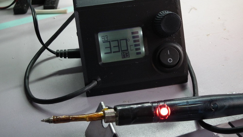Retrofit Temperature Control To A Soldering Station | Hackaday