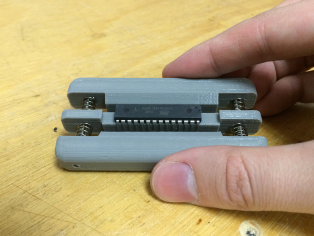 3D Printed Tool Tips To Straighten DIP Chips And Unstraighten Resistors | Hackaday