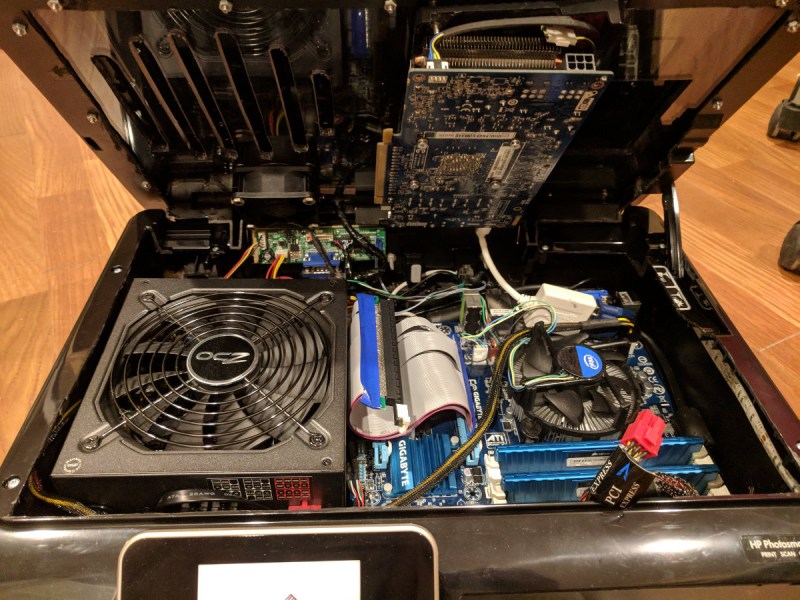 Case Mod Takes “All In One” Printer To The Next Level | Hackaday