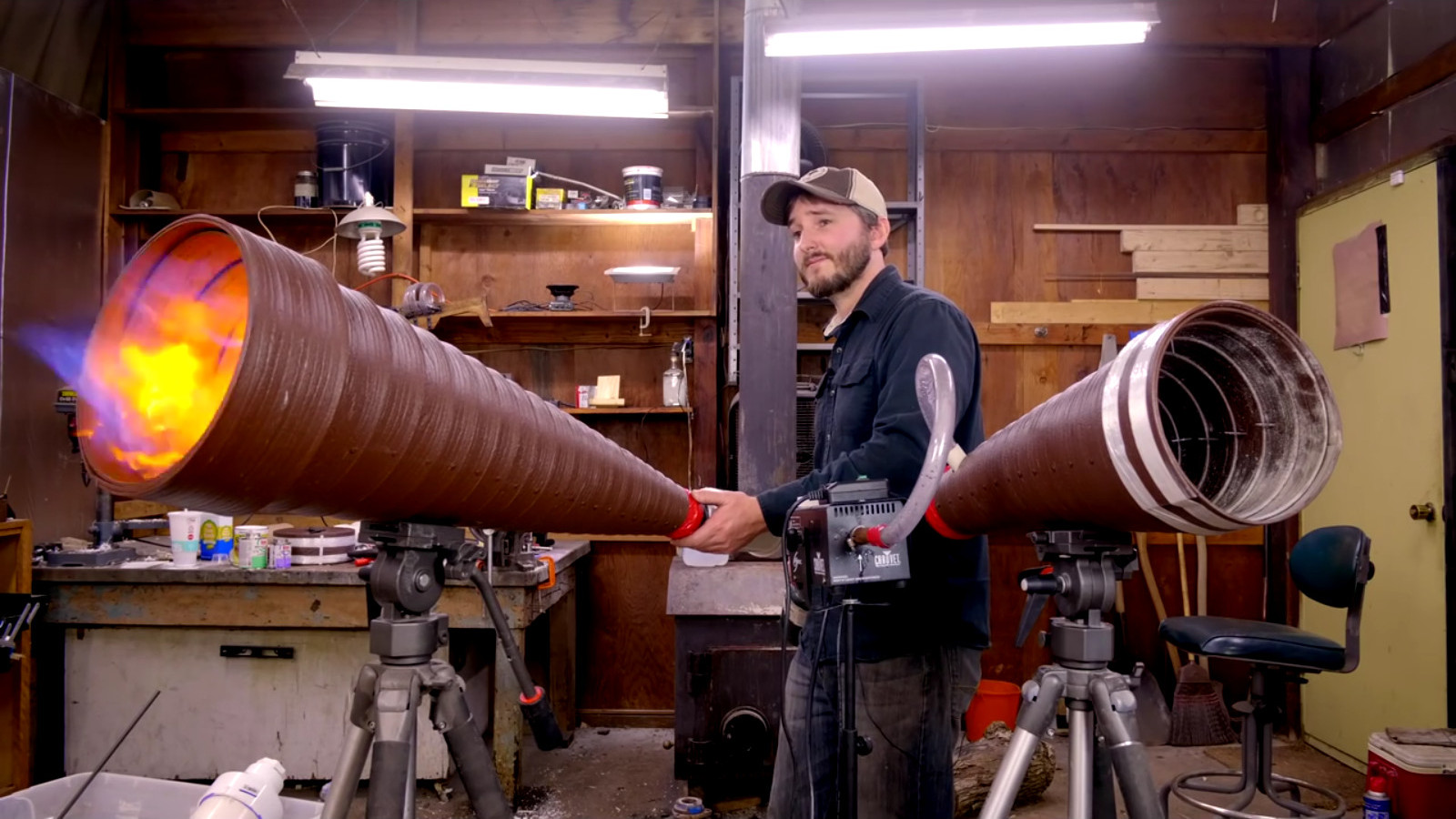 Blowing Rings With Cannons, Fogs, And Lasers | Hackaday