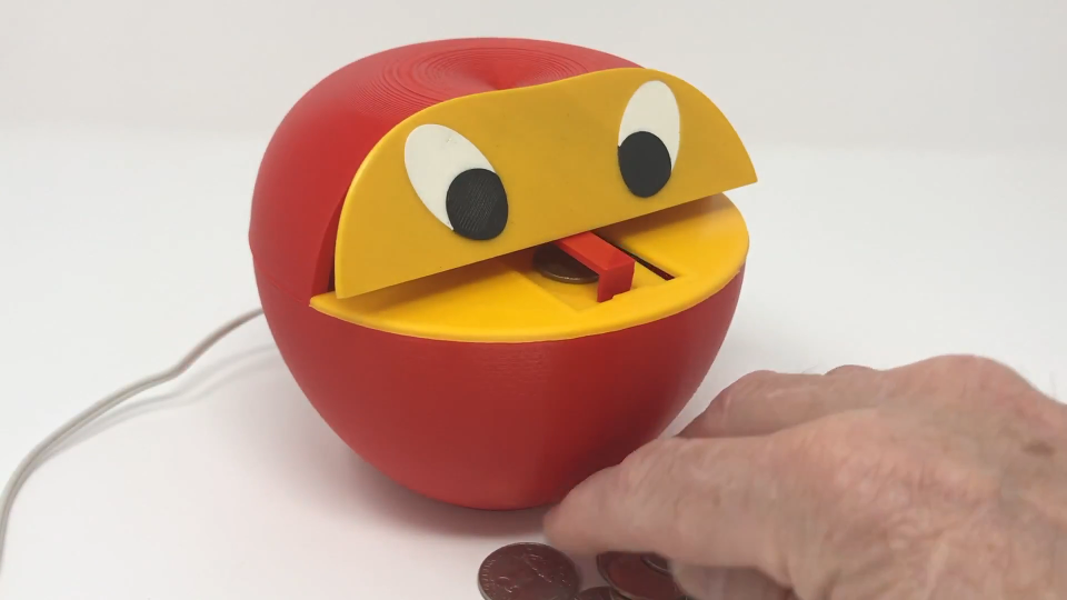 Apple Coin Bank Plants The Seed Of Saving | Hackaday