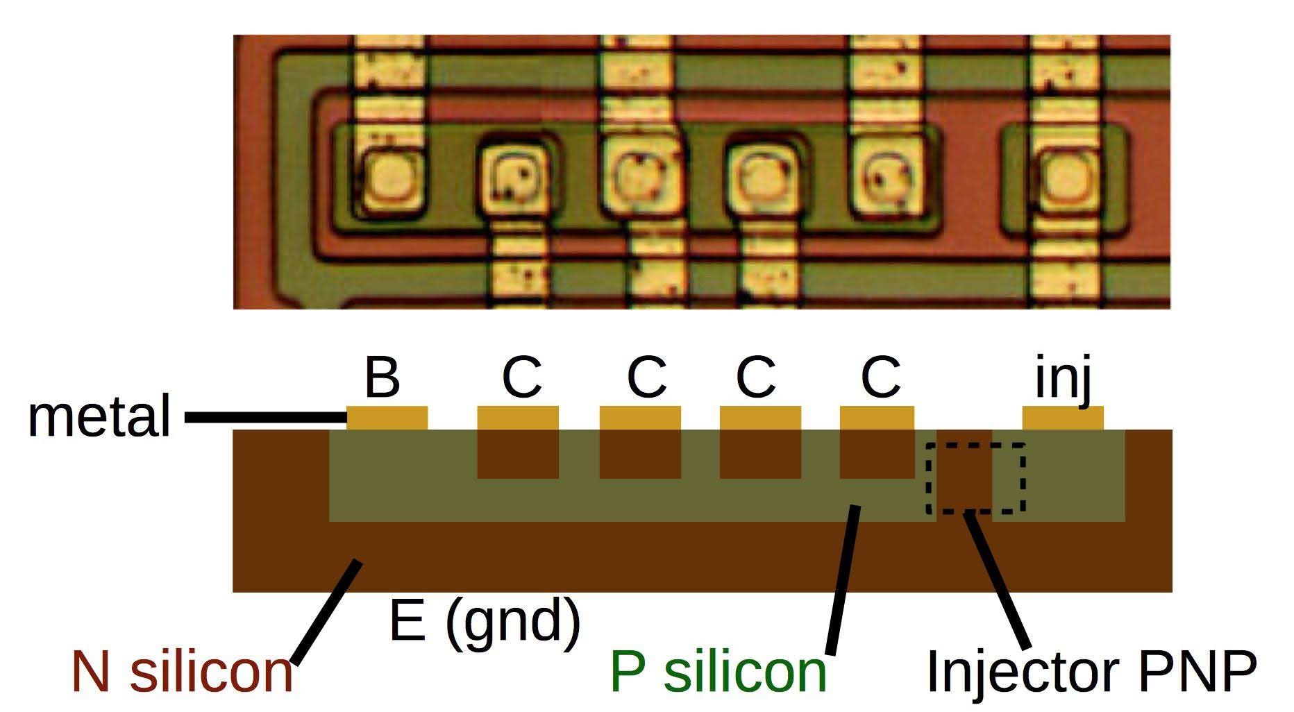 Space Invaders Sound Chip Went Old School With I2L | Hackaday