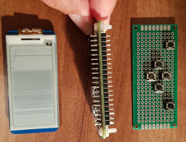 Pocket-size Pi Zero Desktop Features E-paper Display | Hackaday