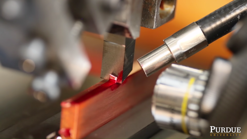 Sharpies And Glue Sticks Fight The Gummy Metal Machining Blues | Hackaday