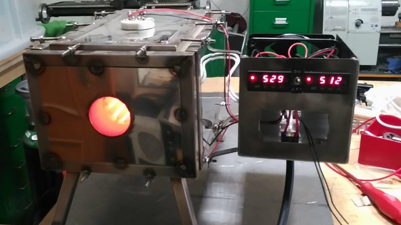 DIY Tube Oven Brings The Heat To Homebrew Semiconductor Fab | Hackaday