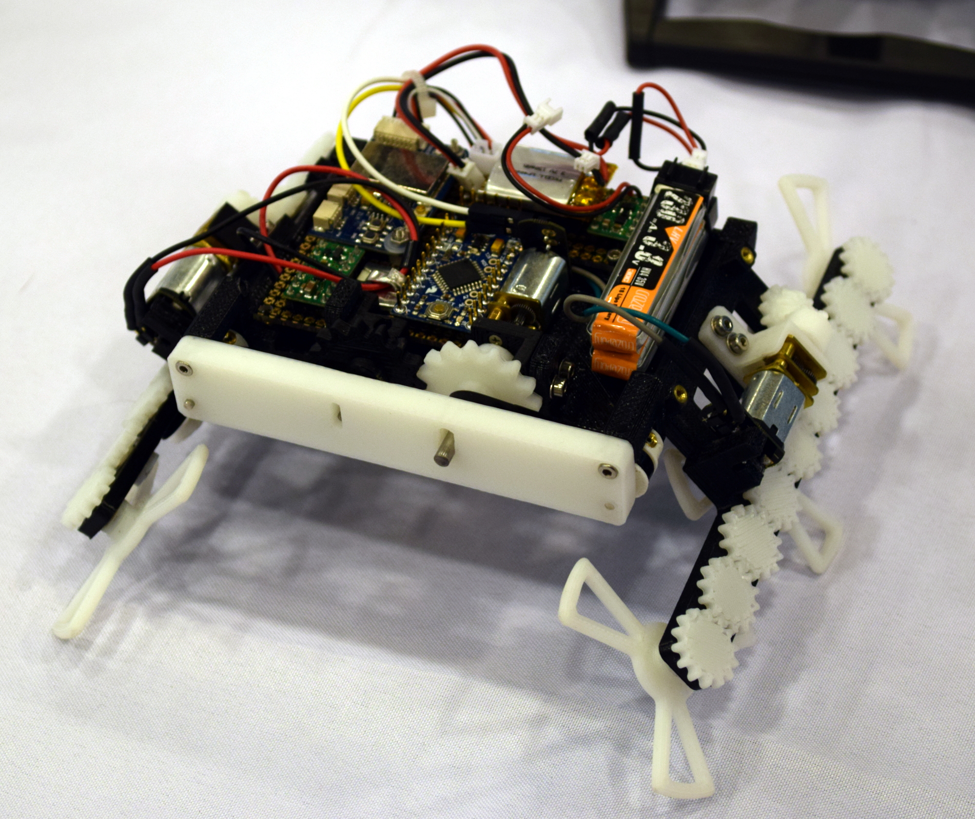 3D Printed Arduino Bot Is Limbo Master | Hackaday