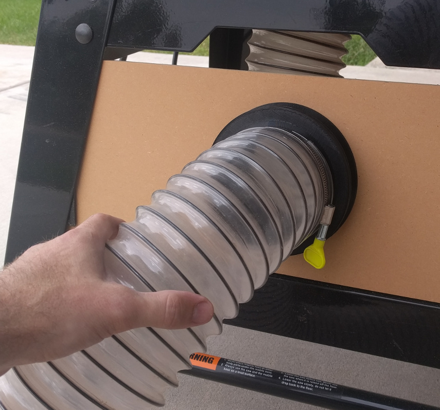 3D Printed Magnetic Dust Port Keeps Shop Clean | Hackaday