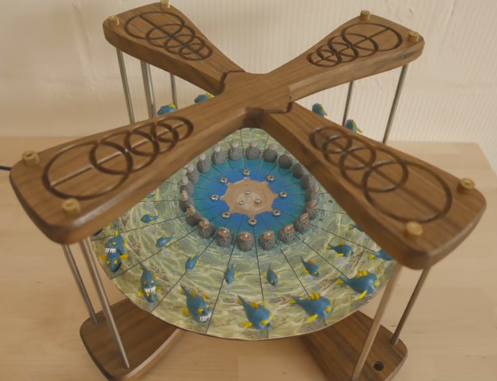 Time-Stretching Zoetrope Animation Runs Longer Than It Should | Hackaday