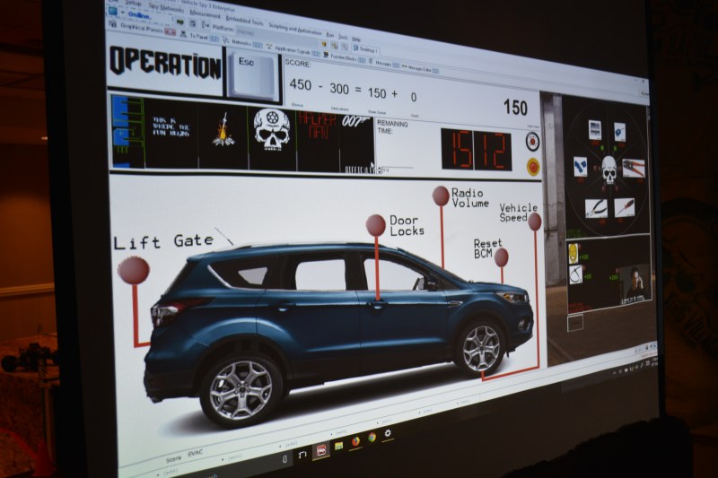 Dc26-car-hacking-escape-scoreboard | Hackaday