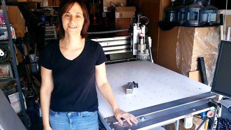 Getting Resourceful To Build A Home CNC | Hackaday
