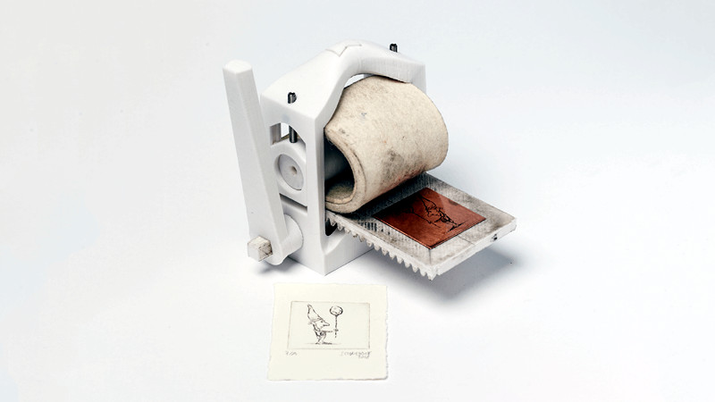 3D Printing A Printing Press | Hackaday