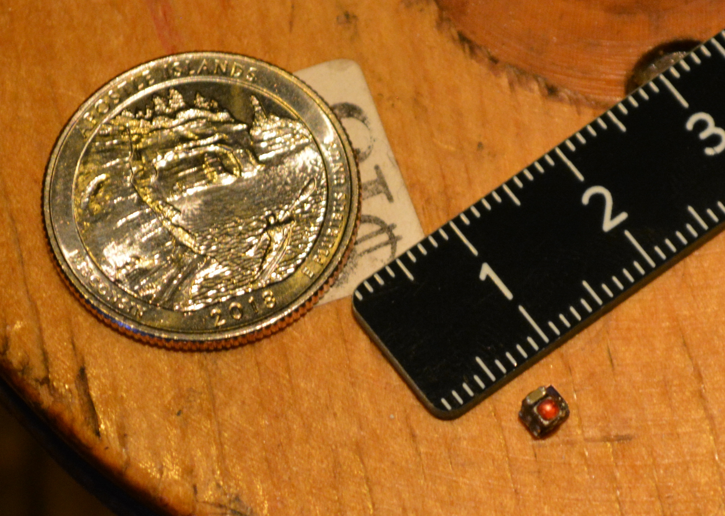 Smallest-blinky-ruler | Hackaday