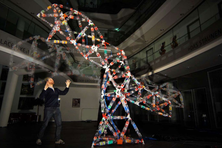 Build Your Next Dancing Robot From Empty Soda Bottles | Hackaday