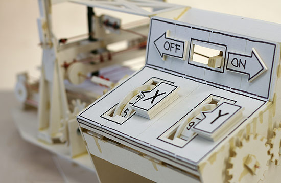 Tiny Plotter Is Made Of Strings And Cardboard | Hackaday