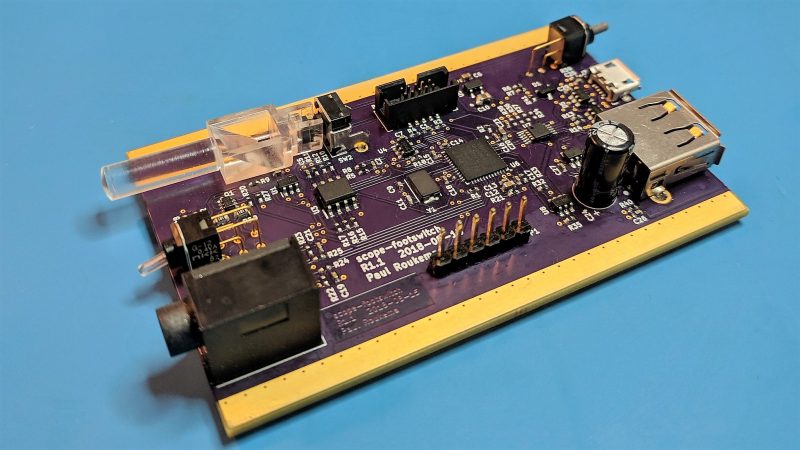 Keep Both Hands On The Probes With This Oscilloscope Footswitch | Hackaday