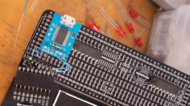Green LED Means GO For Supercon Badge Hacking | Hackaday