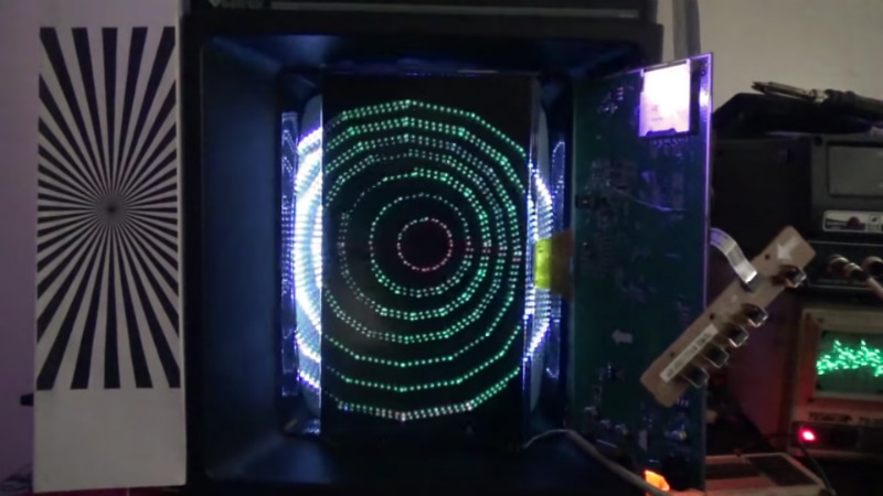 Digital Picture Frame Turned Vectrex Overlay | Hackaday