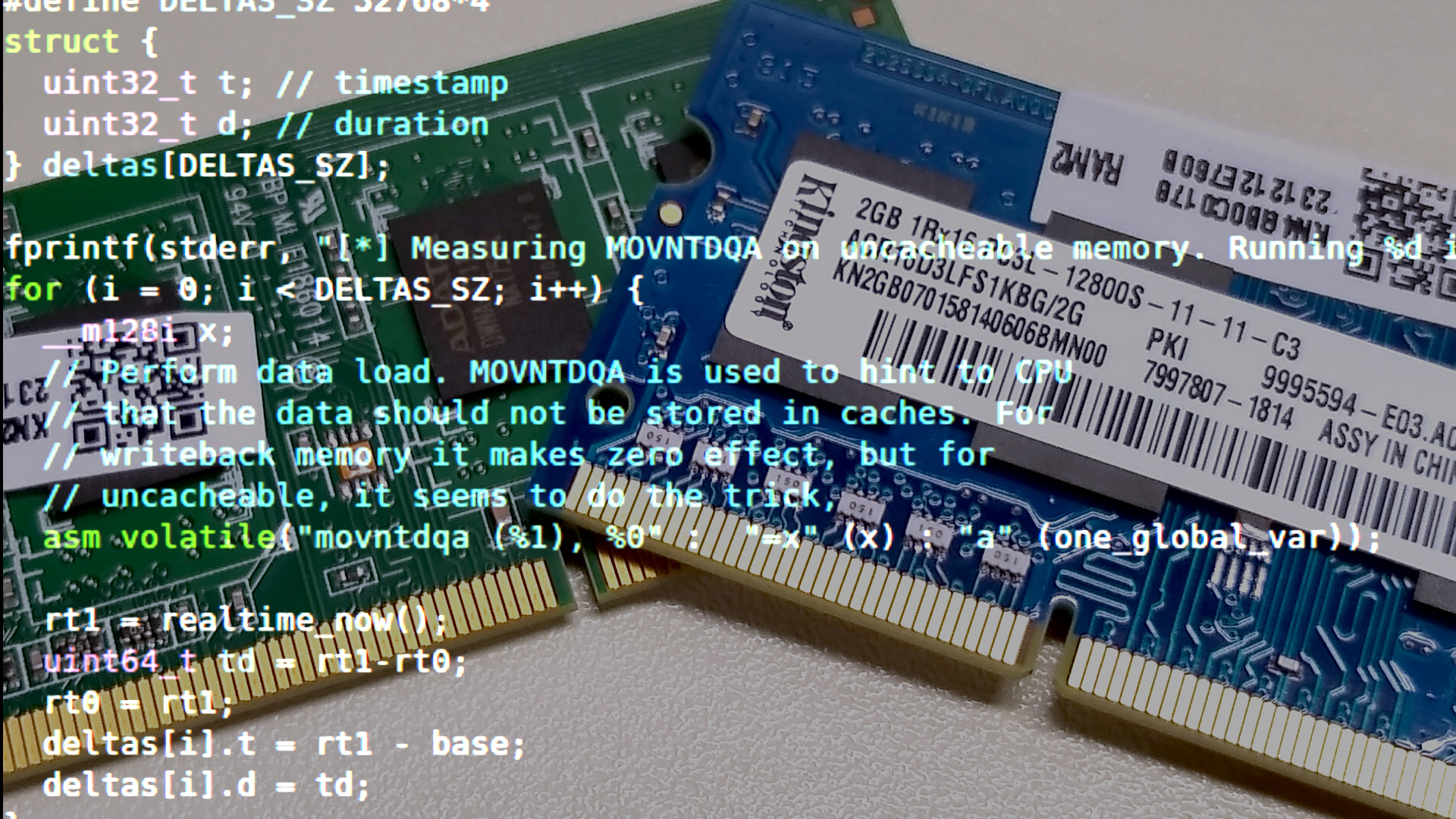 Peering Into A Running Brain: SDRAM Refresh Analyzed From Userspace ...