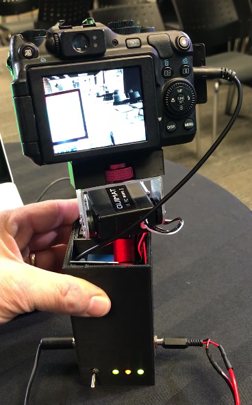 Voice Controlled Camera For Journalist In Need | Hackaday