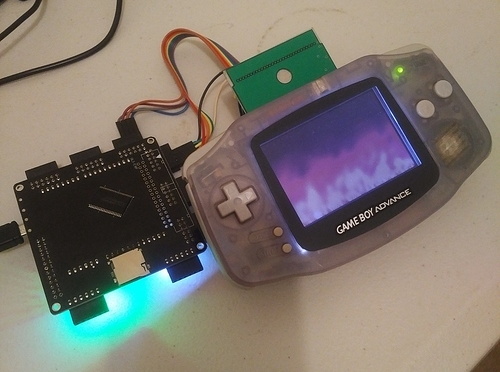 FPGA Brings Arduboy To The Game Boy Advance | Hackaday