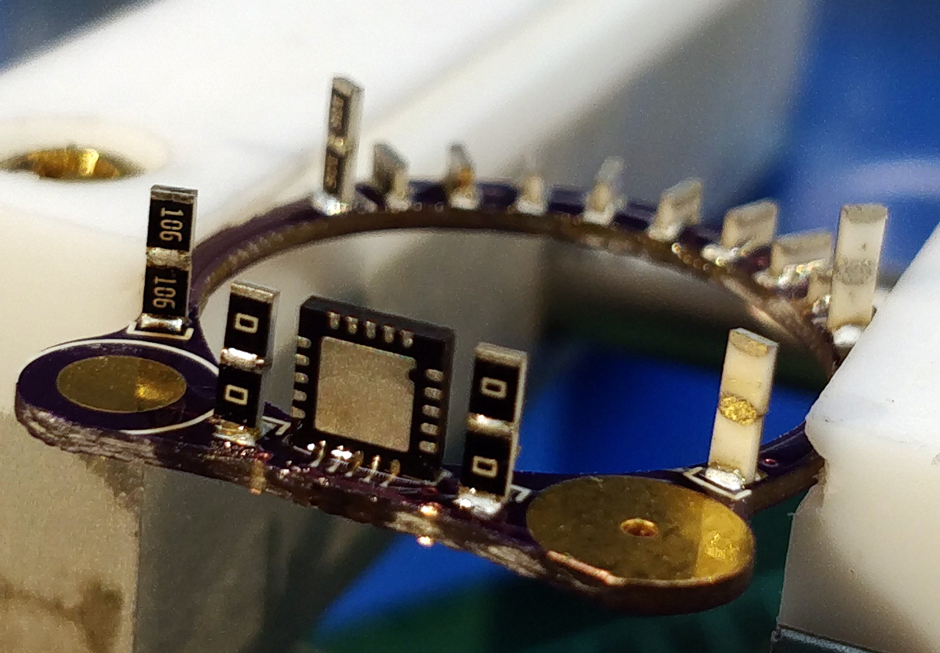 The Craziest Live Soldering Demo Is The Cyborg Ring | Hackaday