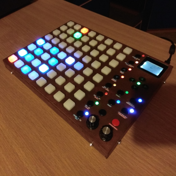 Midi Grid Can Glow Up With The Best Of Them Hackaday
