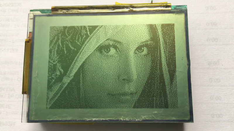 ESP32 Drives Controllerless Display Using I2S Hack | Hackaday